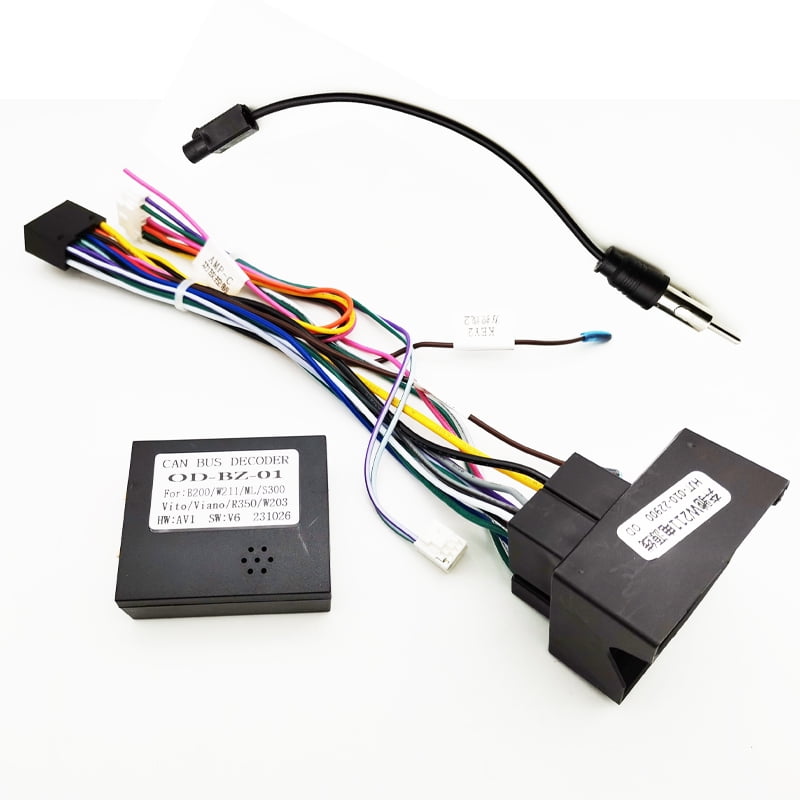 Quadlock Wiring Harness Adapter CAN BUS Decoder 16 Pin Connector Car ...