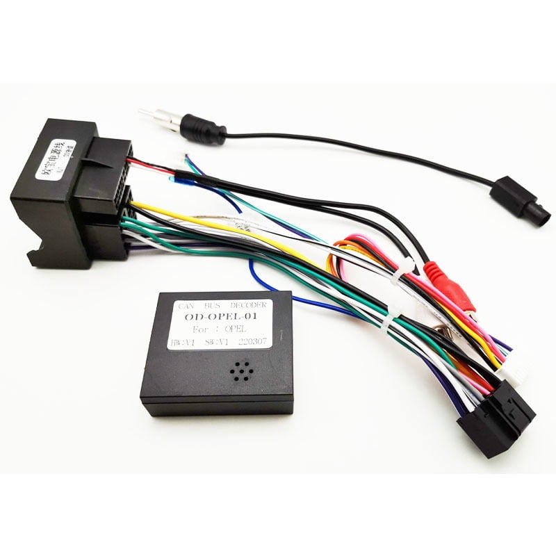 Quadlock Wiring Harness CANBUS Adapter Decoder RCA 16 Pin to Quad Lock ...