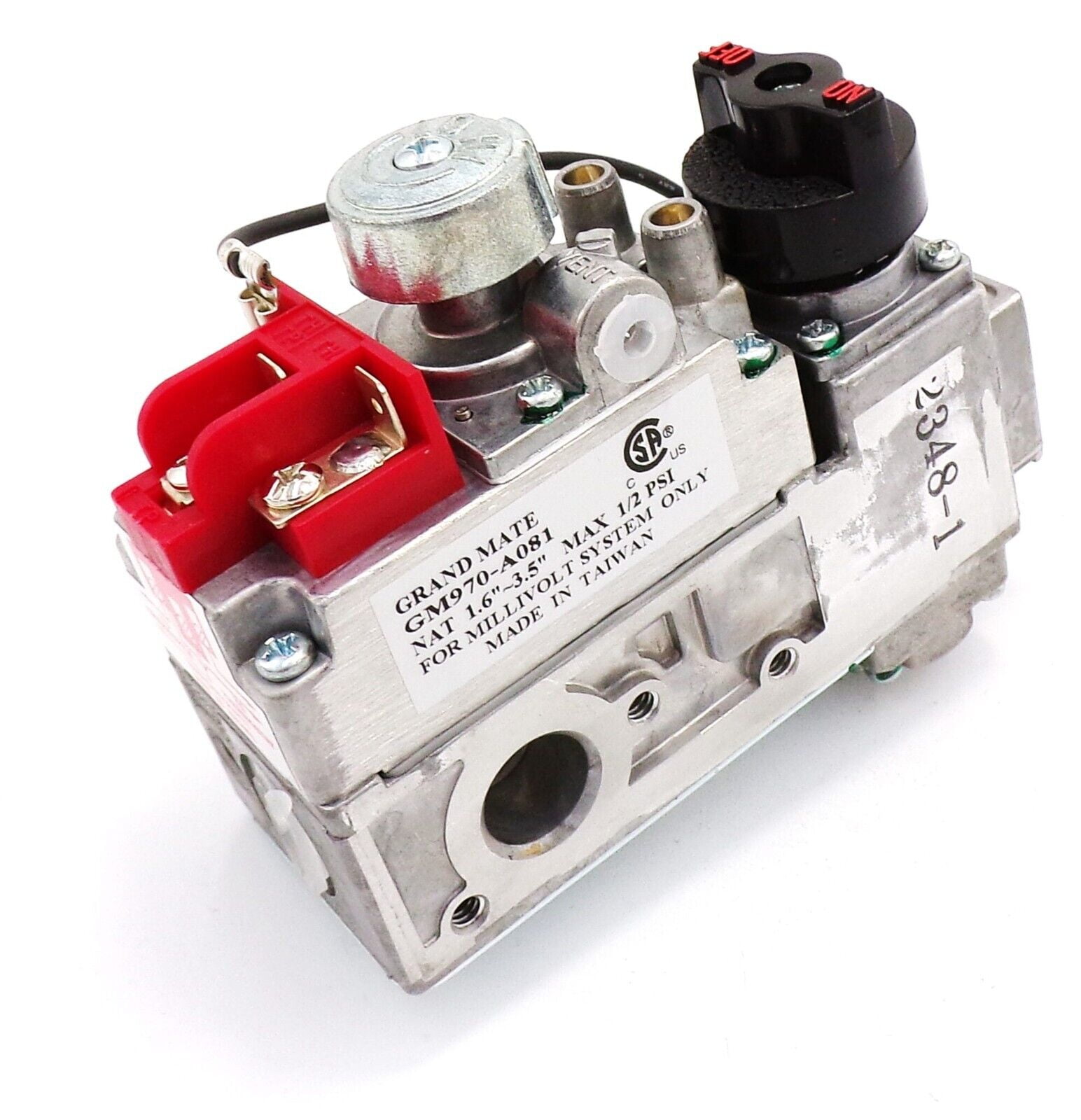 Quadra Fire Direct Vent Fireplace Natural Gas Valve SIT 842-0240 ...