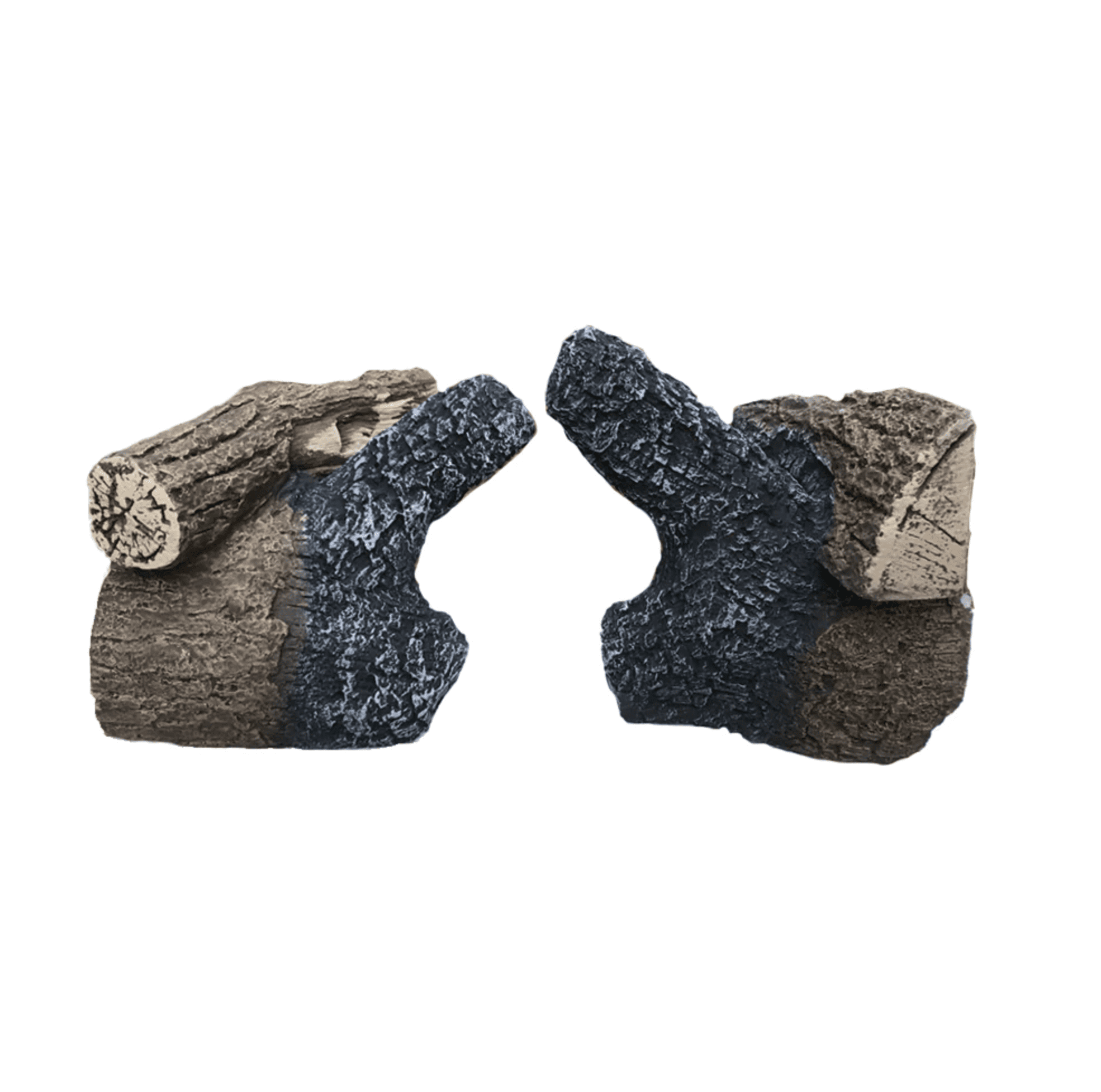 Quadra-Fire Pellet Stove Log Set - 2 Piece (Logs-30-OE) - Walmart.com