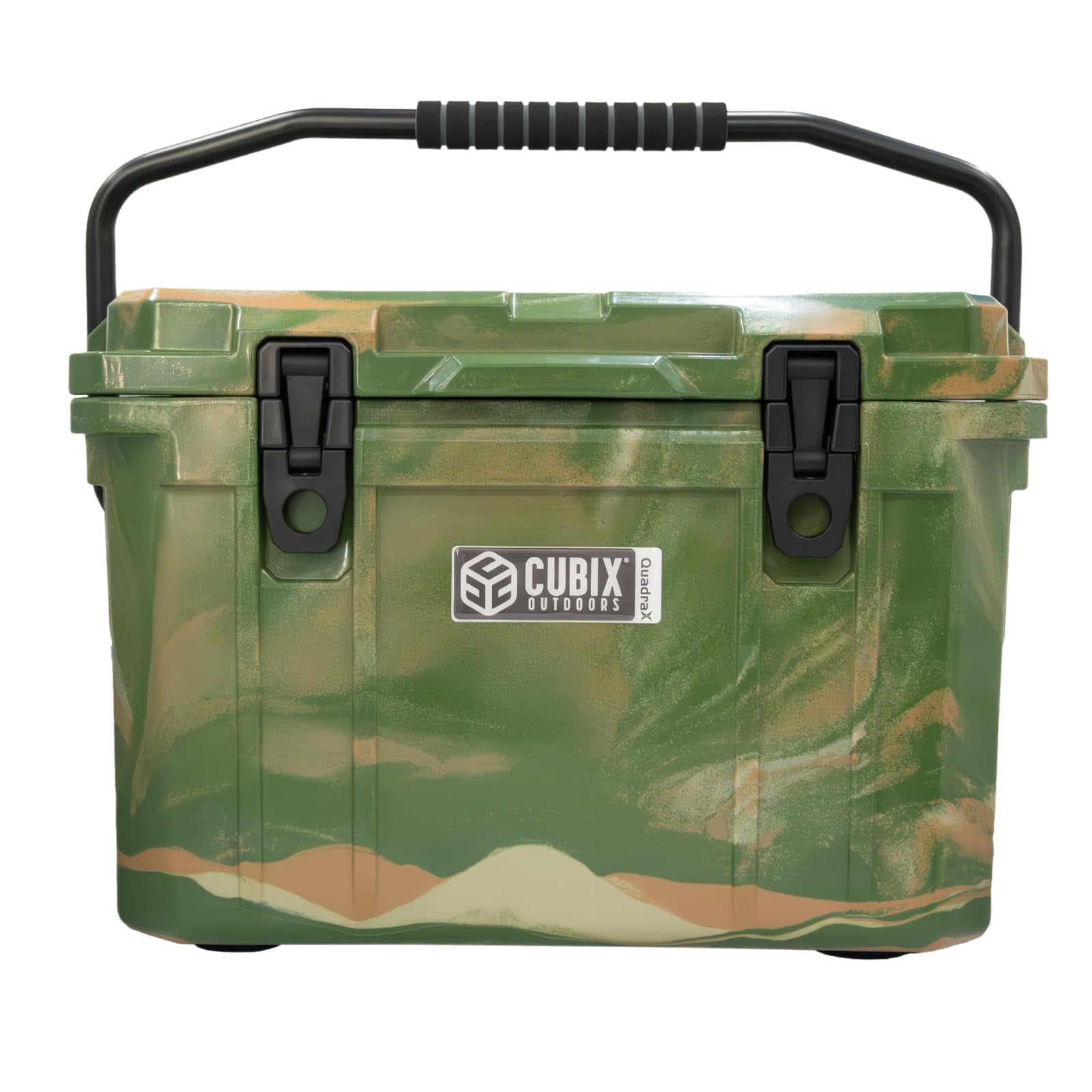 QuadraX 20 QT Rotomolded Cooler - 5-Day Ice Retention, Portable Hard ...
