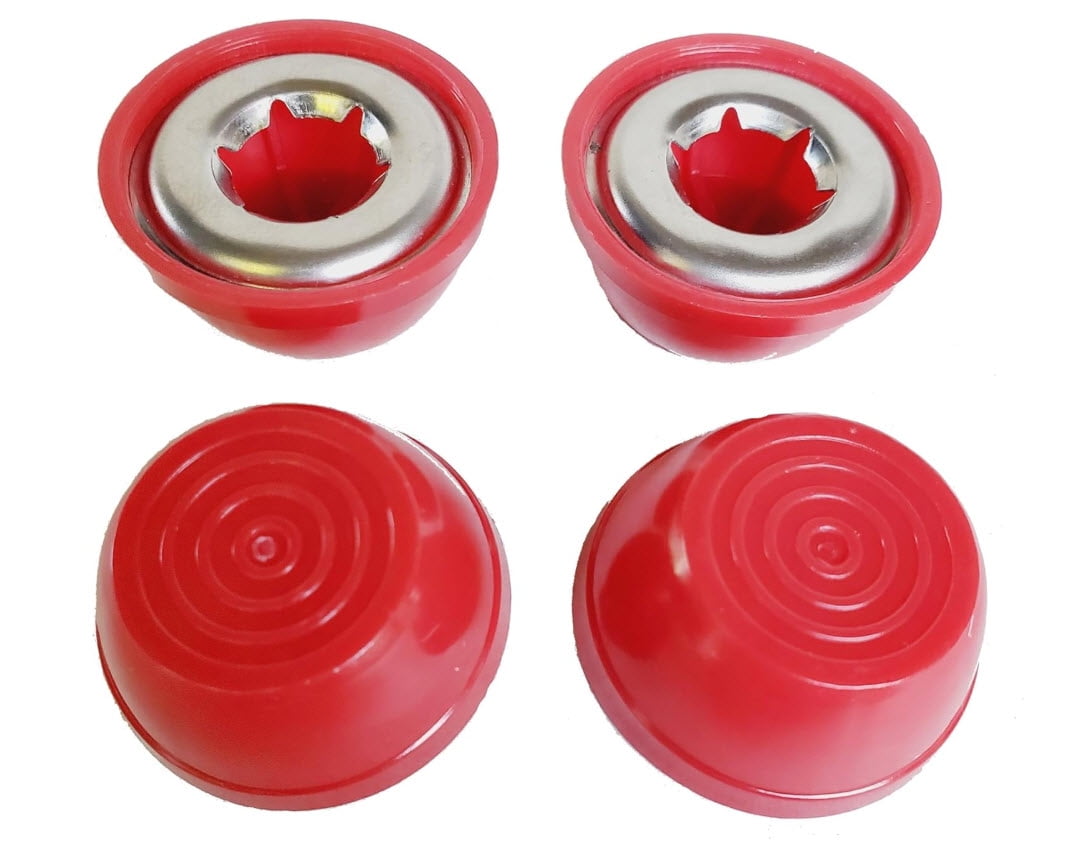 Quadrapoint Hub Cap Compatible with Popular Red Wagon Brand for Steel ...