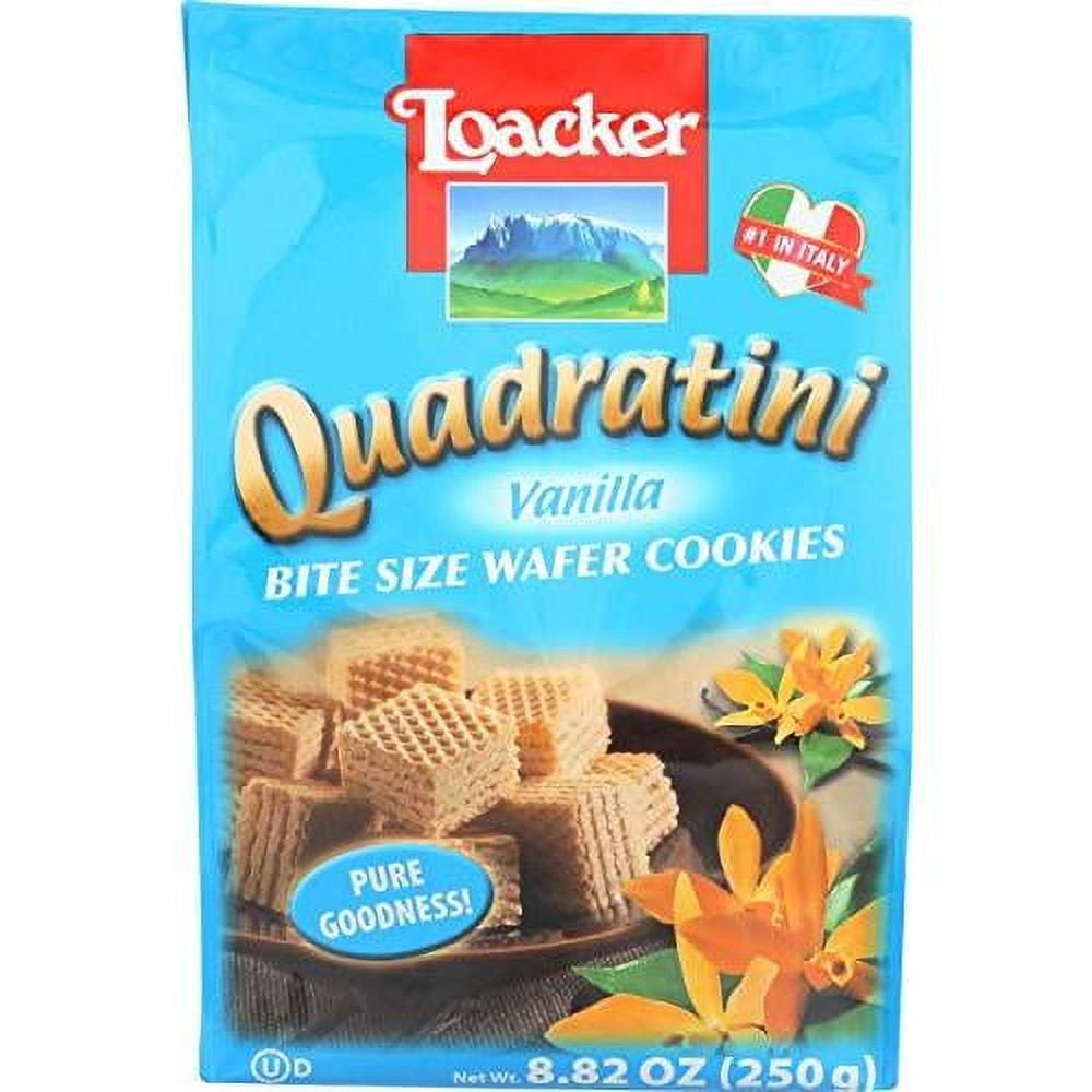 Quadratini Vanilla Wafer Cookies, 8.82-Ounce Packages (Pack Of 8 ...