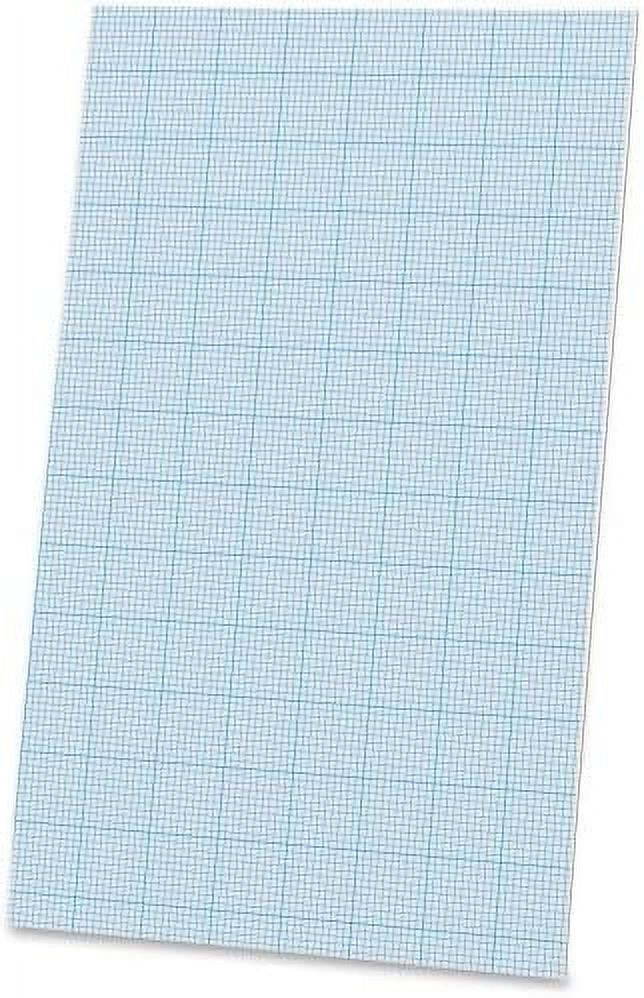 Quadrille Pads - 40 Sheet - 20 lb - Quad Ruled - Legal 8.50" x 14" - 40 ...