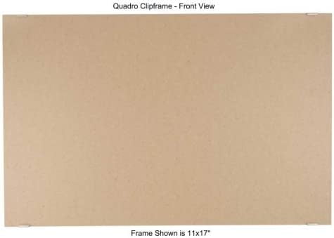 Quadro Clip Frame 11x17 inch Borderless Frame, Box of 4 - Walmart.com