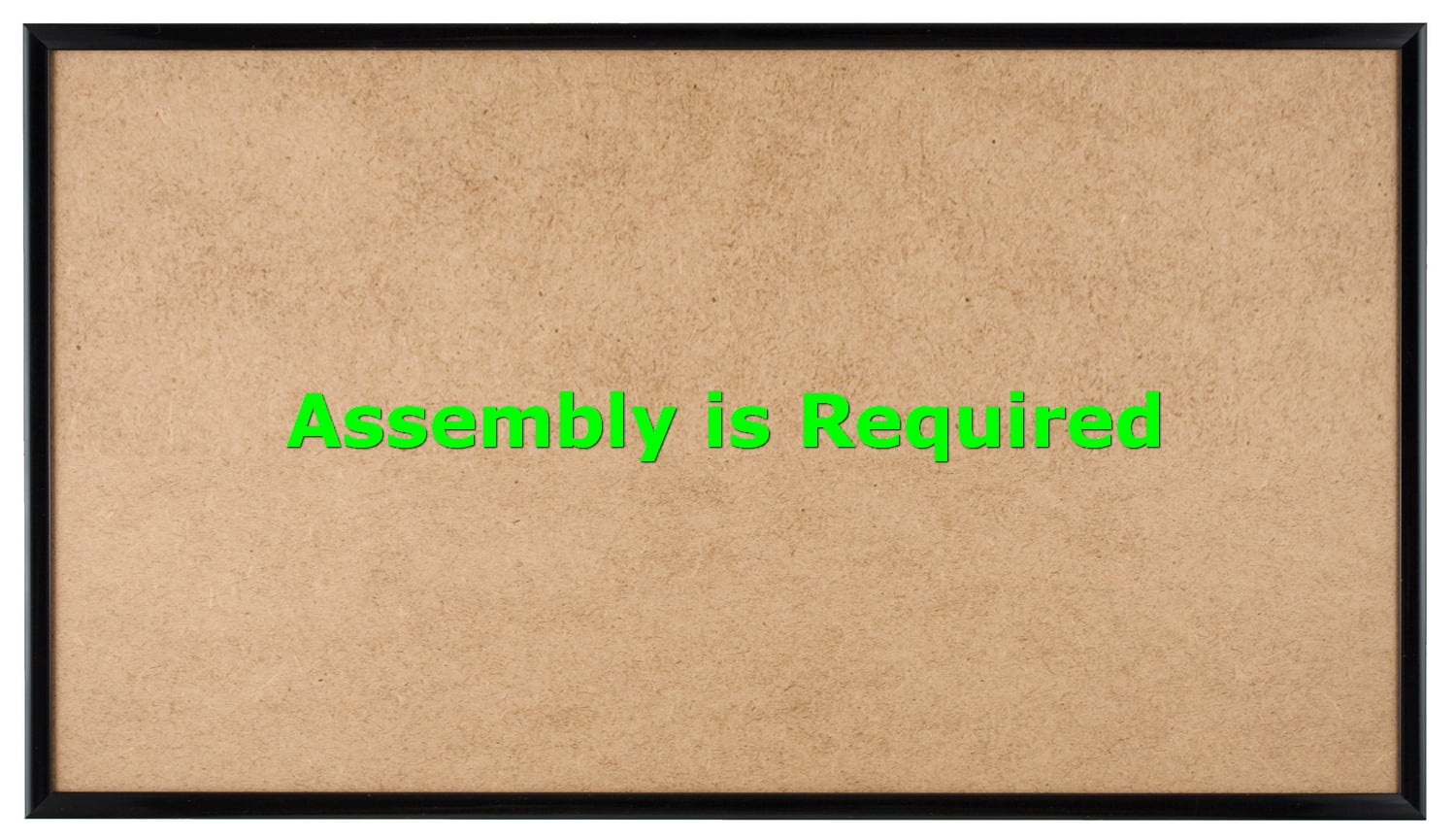 Quadro Frames 10x18 inch Picture Frame, Black, Style P375-3/8 inch Wide ...