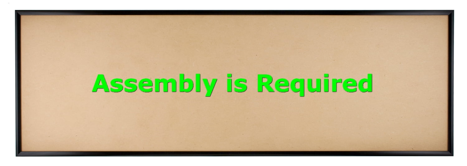 Quadro Frames 10x30 inch Picture Frame, Silver, Style P375-3/8 inch ...