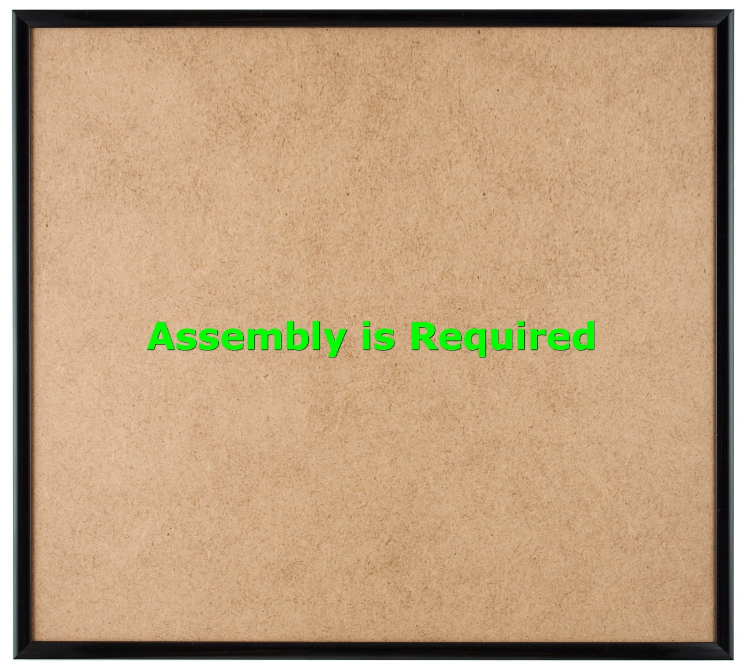 Quadro Frames 12x12 inch Picture Frame, Black, Style P375-3/8 inch Wide ...