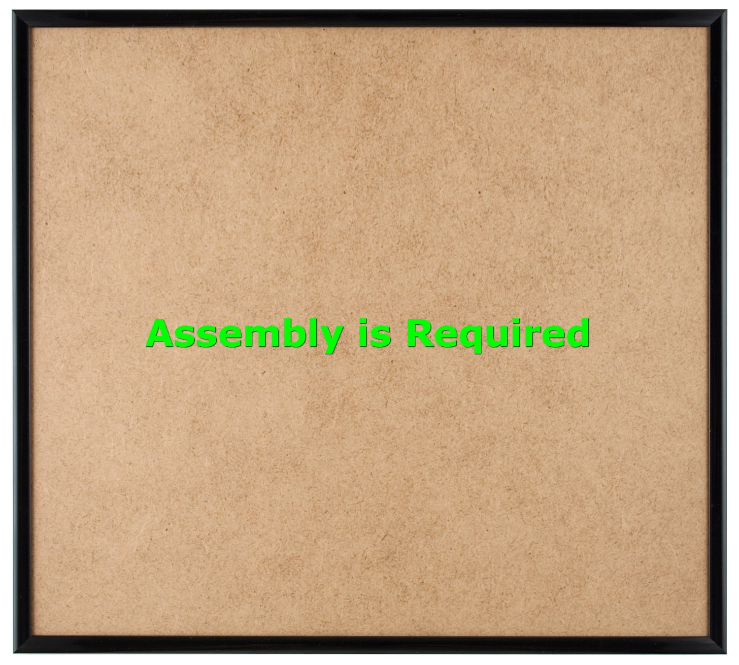 Quadro Frames 12x12 inch Picture Frame, Black, Style P375-3/8 inch Wide ...