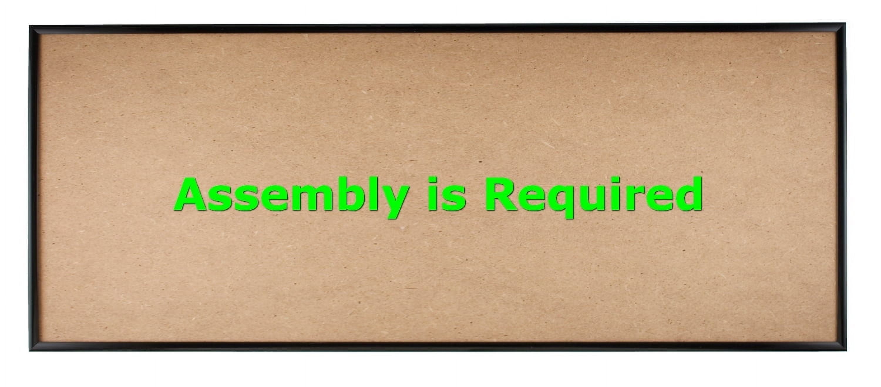 Quadro Frames 12x30 inch Contemporary Picture Frame Kit, Black P375-3/8 ...