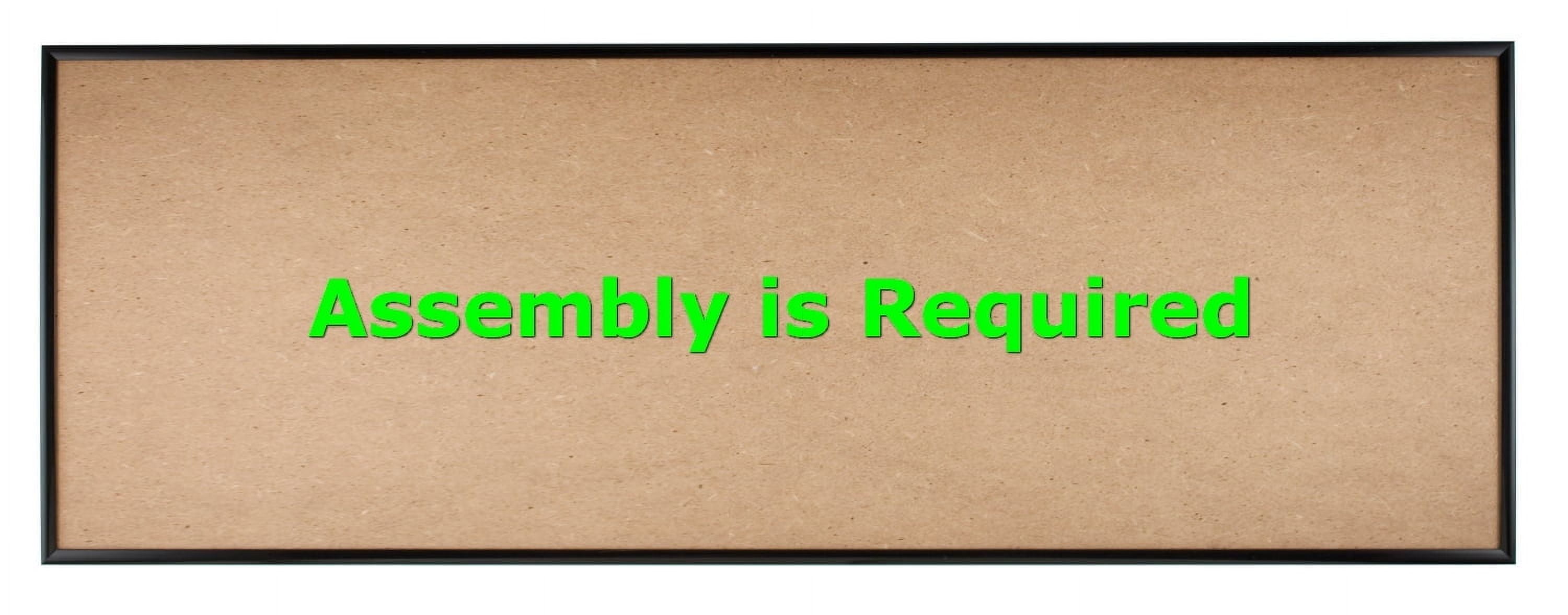 Quadro Frames 12x35 inch Picture Frame, Black, Style P375-3/8 inch Wide ...