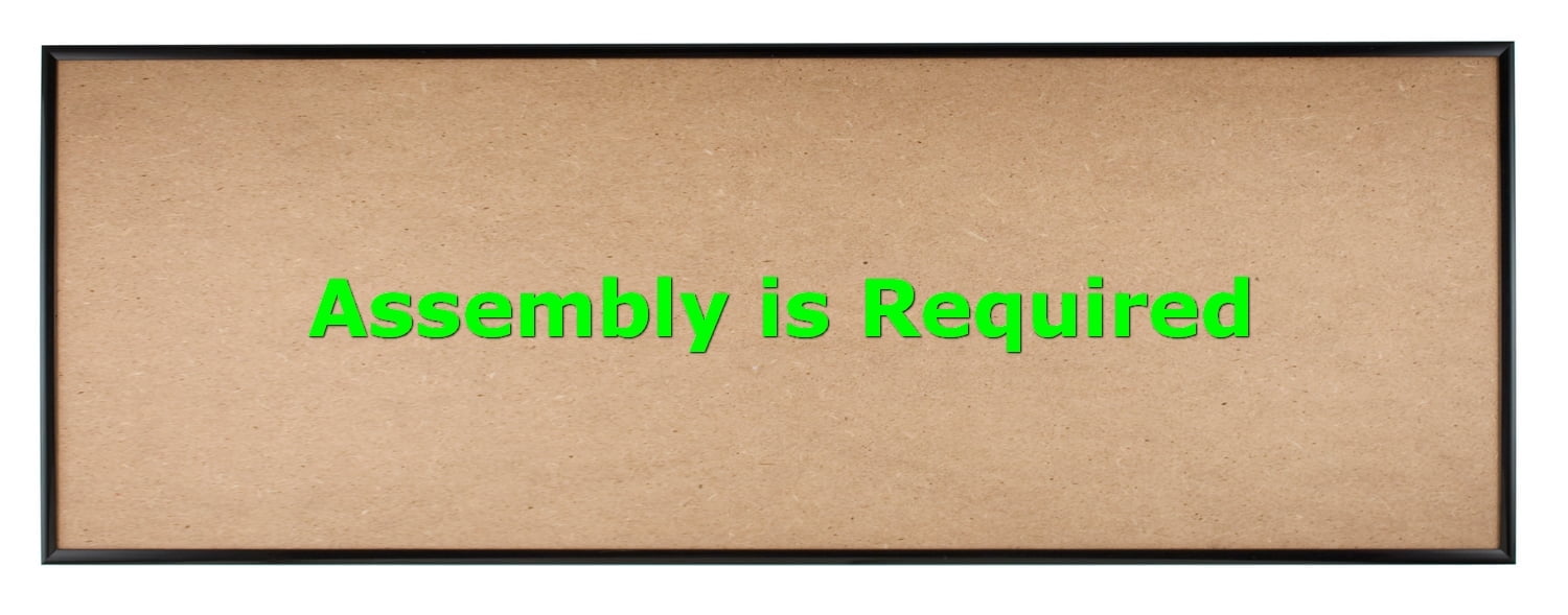 Quadro Frames 12x35 inch Picture Frame, Silver, Style P375-3/8 inch ...