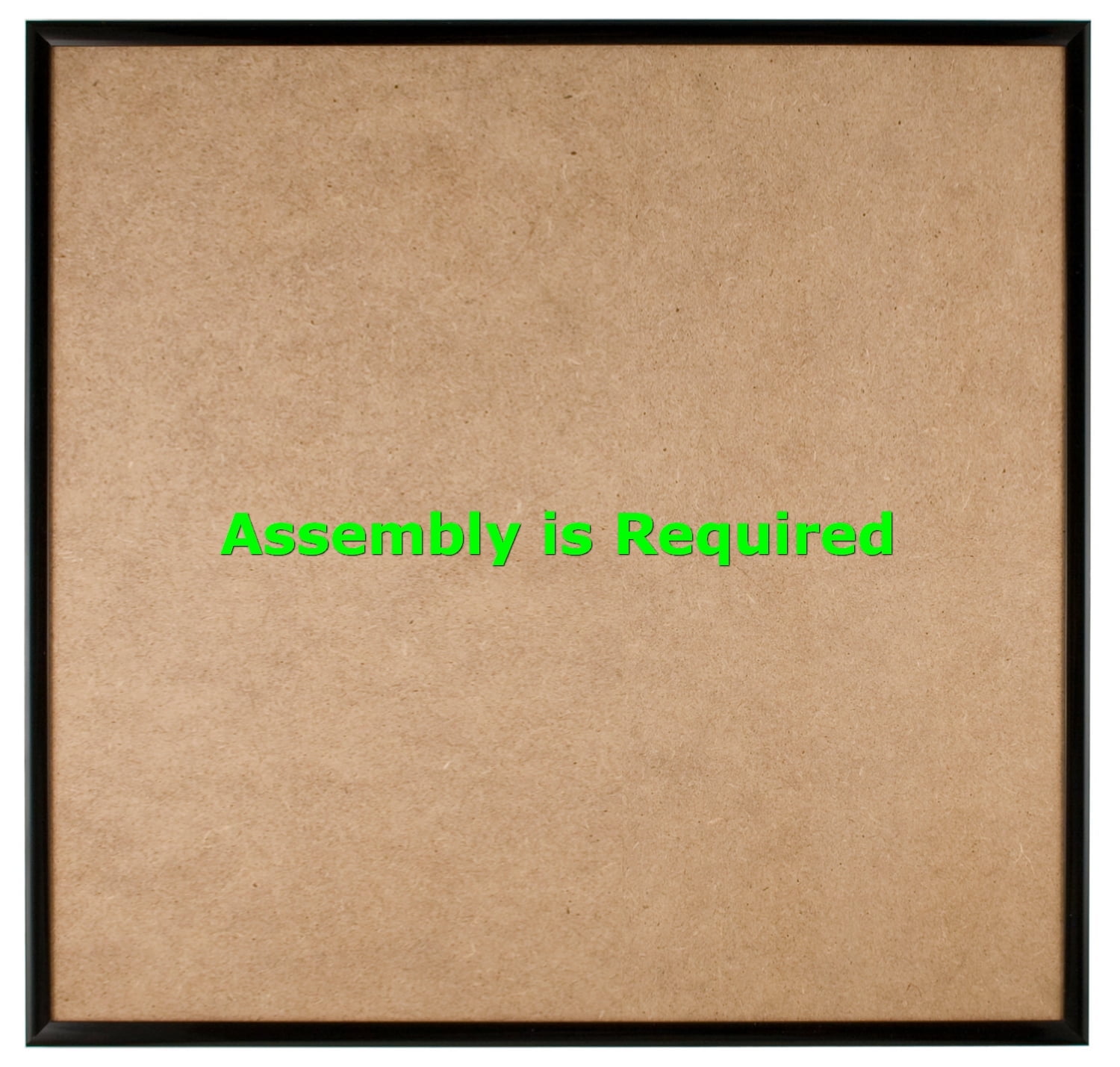 Quadro Frames 15x15 inch Picture Frame, Black, Style P375-3/8 inch Wide ...