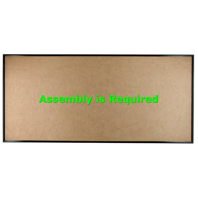 Quadro Frames 16x36 inch Picture Frame, Black, Style P375-3/8 inch Wide ...