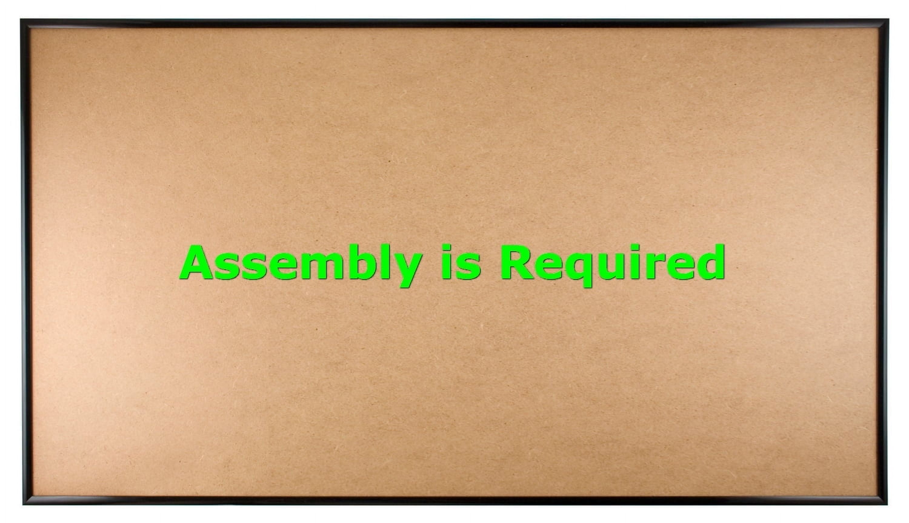 Quadro Frames 18x32 inch Picture Frame, Black, Style P375-3/8 inch Wide ...