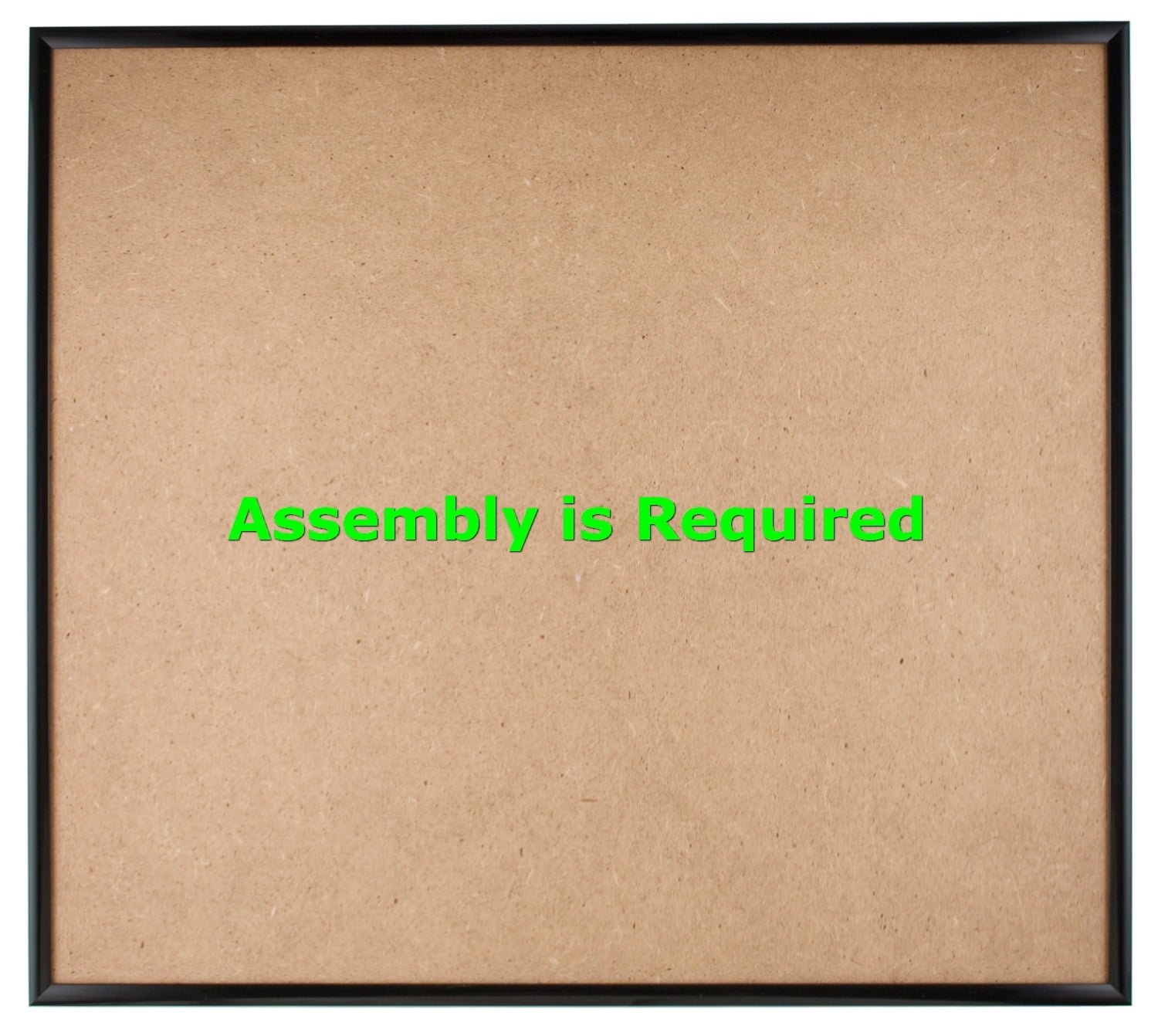 Quadro Frames 19x19 inch Picture Frame, Black, Style P375-3/8 inch Wide ...