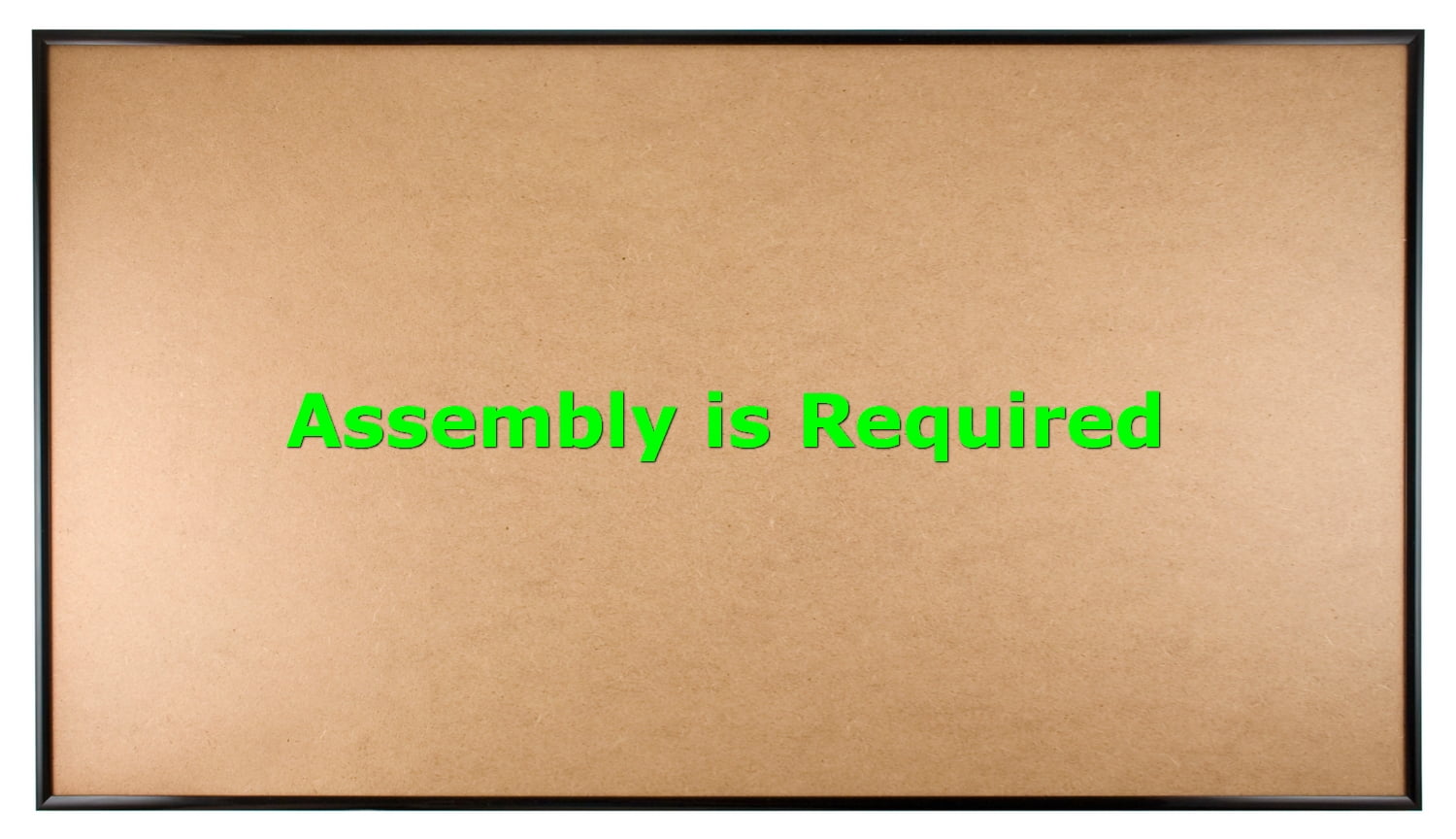 Quadro Frames 20x33 inch Picture Frame, Black, Style P375-3/8 inch Wide ...