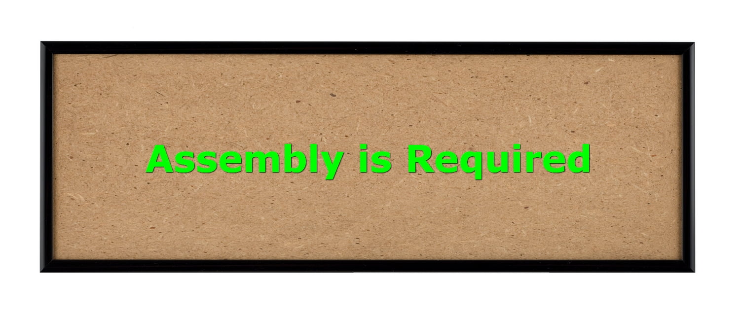 Quadro Frames 6x17 inch Picture Frame, Silver, Style P375-3/8 inch Wide ...