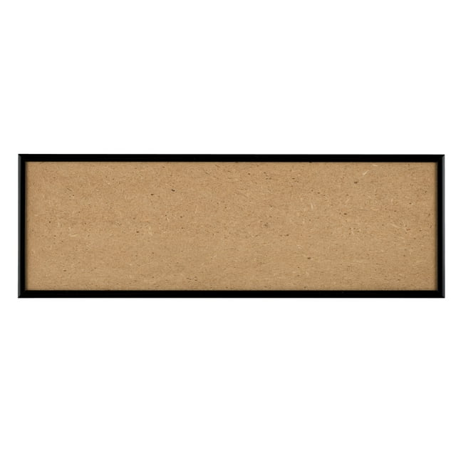 Quadro Frames 6x18 inch Picture Frame, Silver, Style P375-3/8 inch Wide ...