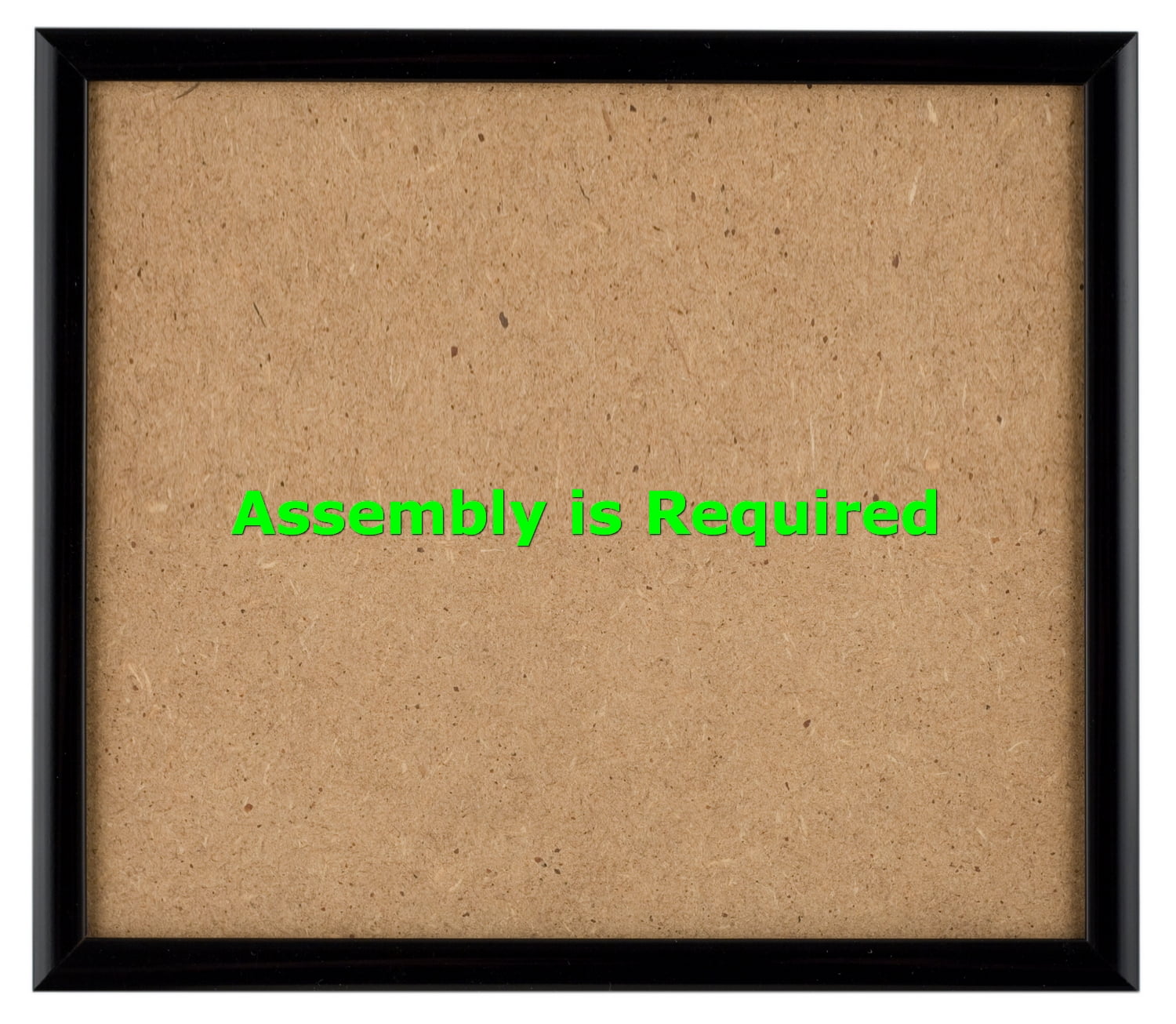 Quadro Frames 6x7 inch Picture Frame, Black, Style P375-3/8 inch Wide ...