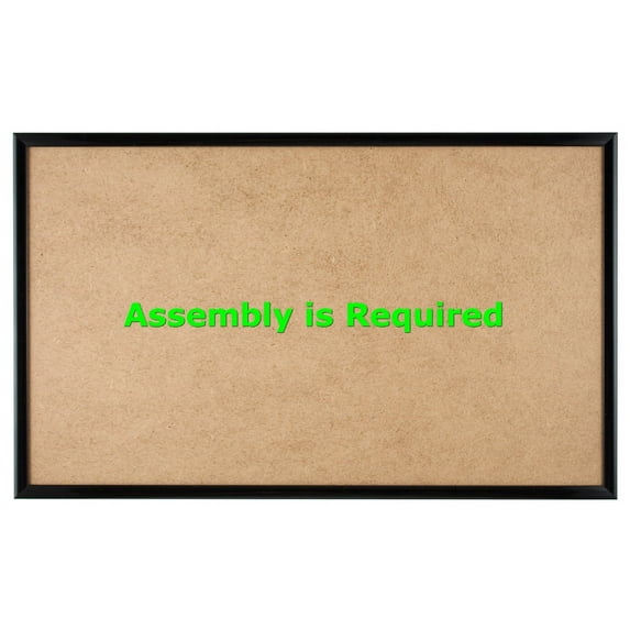 Quadro Frames 9x17 inch Picture Frame, Black, Style P375-3/8 inch Wide ...