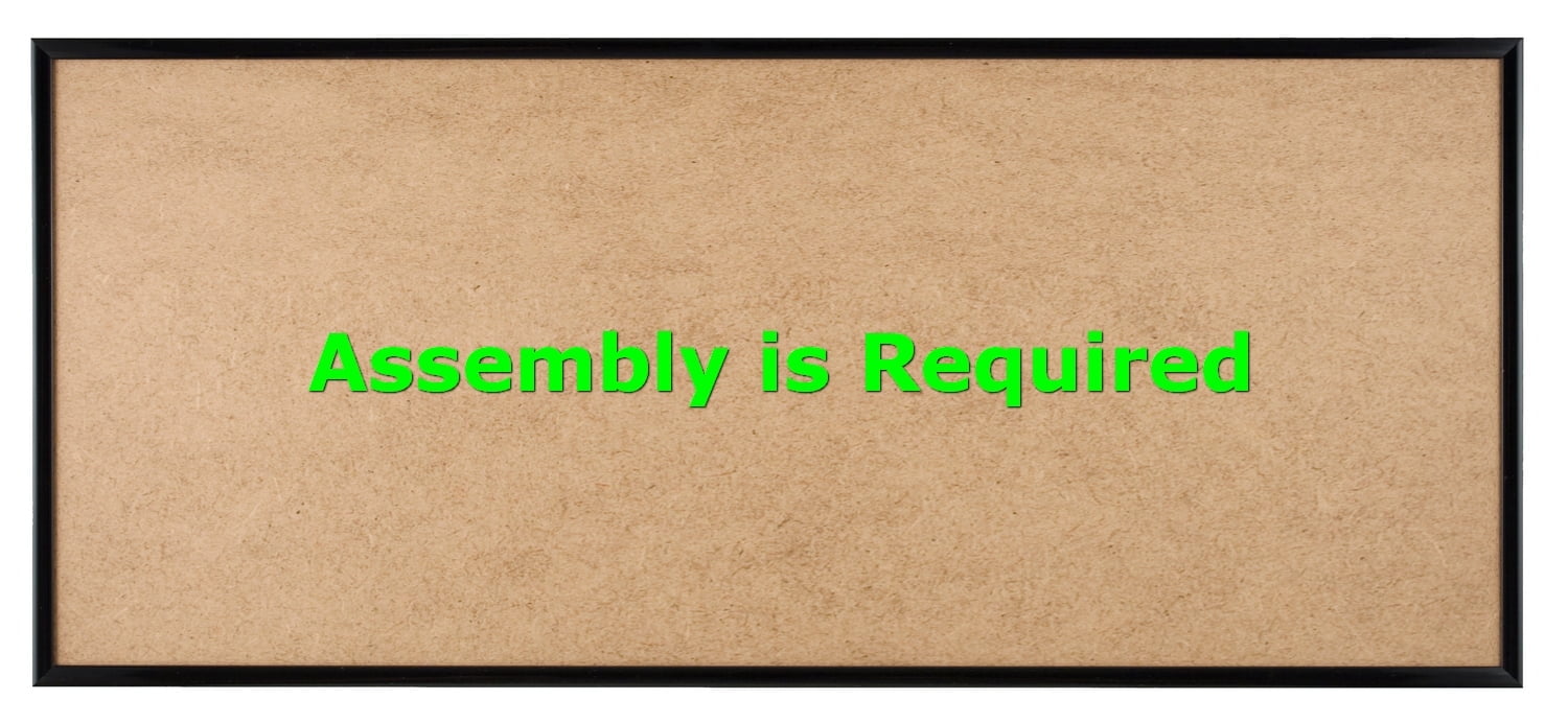 Quadro Frames 9x25 inch Picture Frame, Black, Style P375-3/8 inch Wide ...