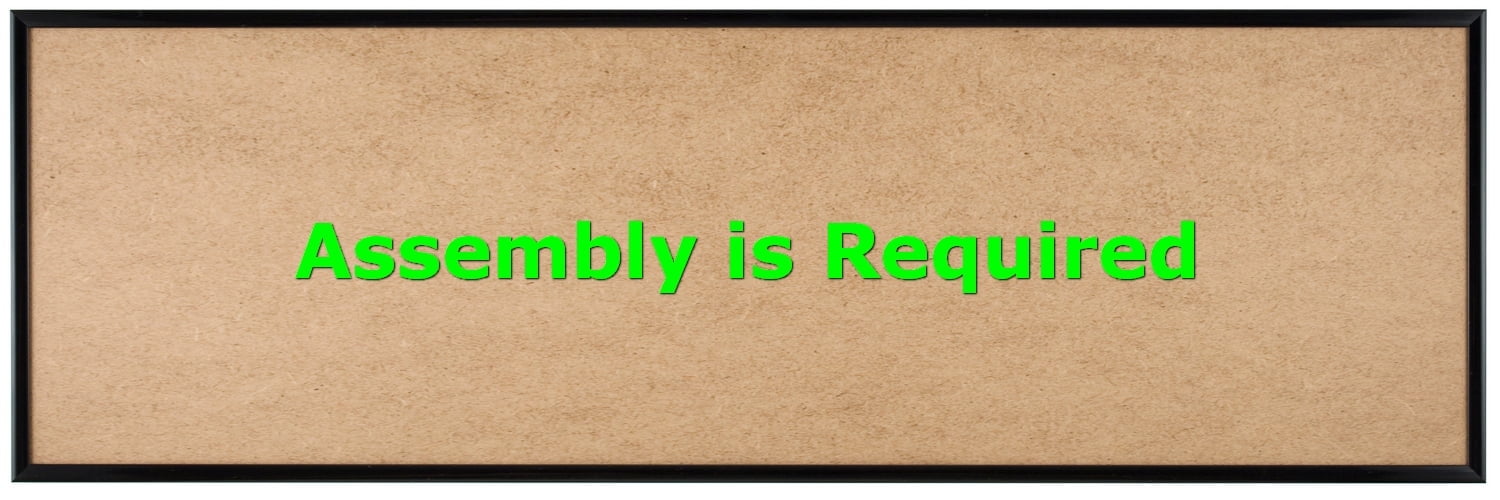 Quadro Frames 9x29 inch Picture Frame, White, Style P375-3/8 inch Wide ...