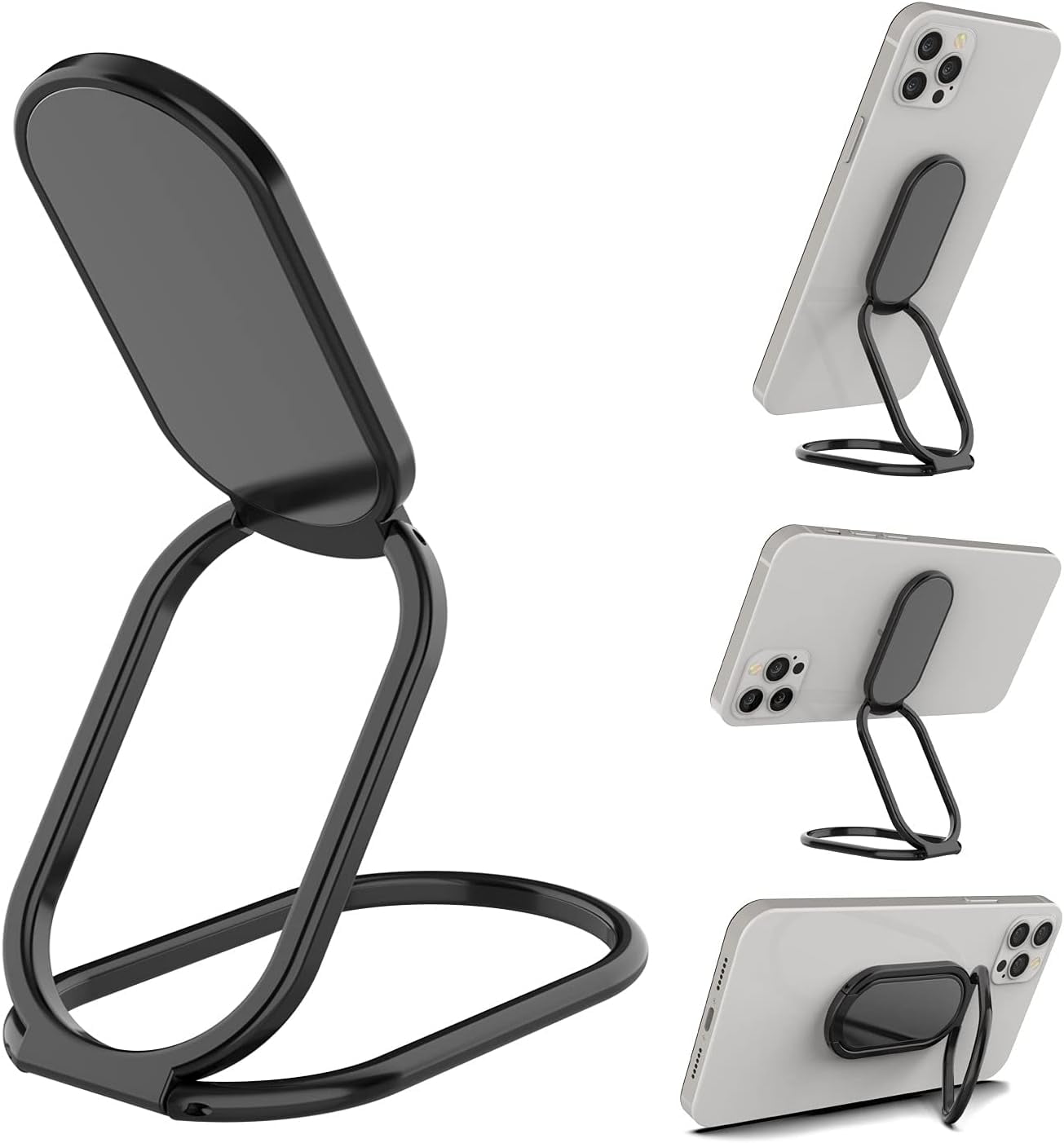 Quadzilla Cell Phone Ring Holder | Universal Foldable 4-1 Cellphone ...