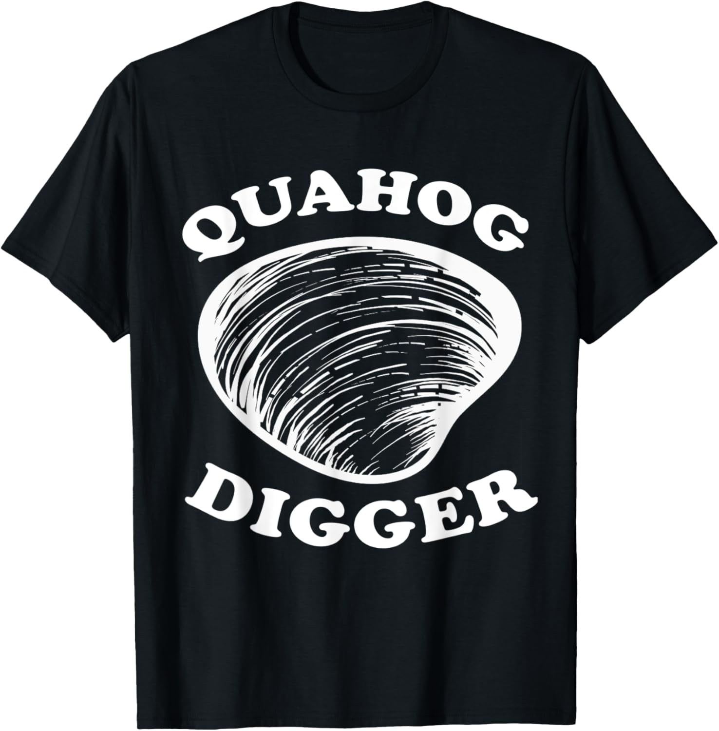 Quahog Digger Shellfish Clam Digging Raking Seafood Lover Funny ...