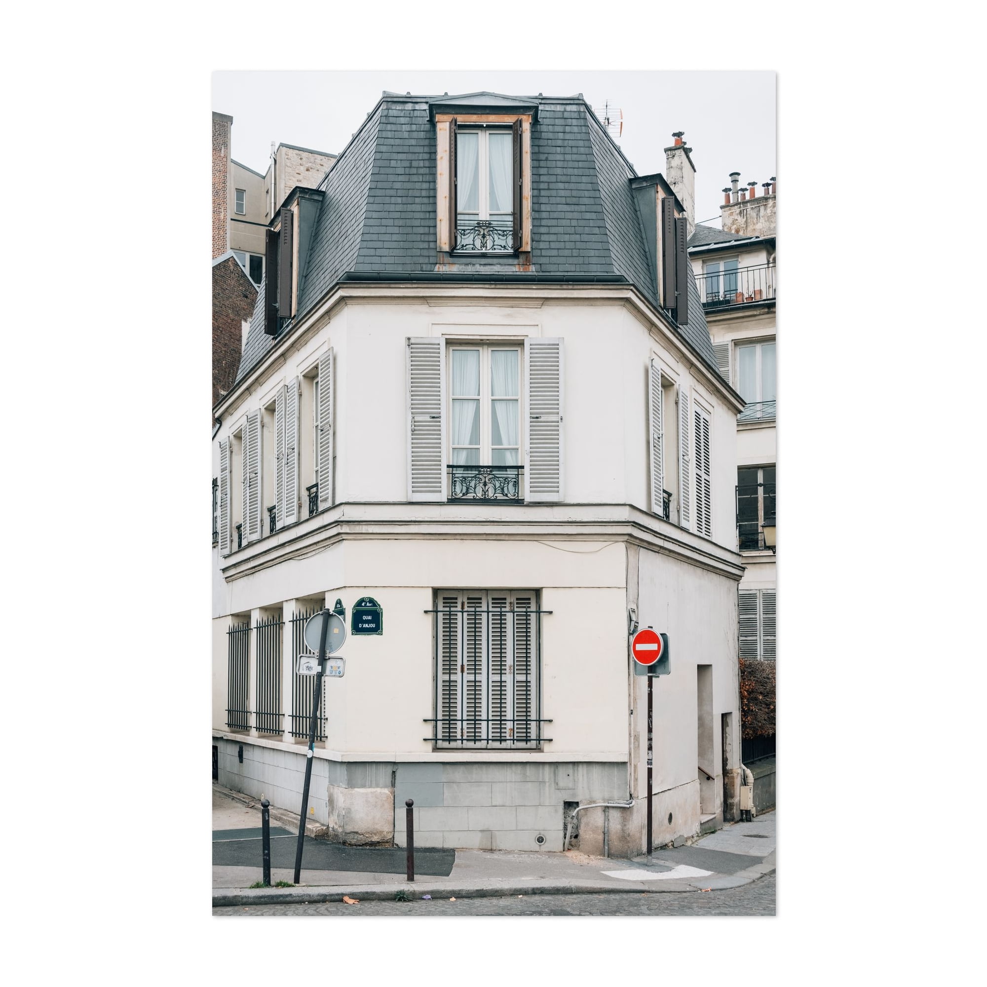 Quai d'Anjou - Paris Île-de-France France Photography Architecture Street Photography City ...