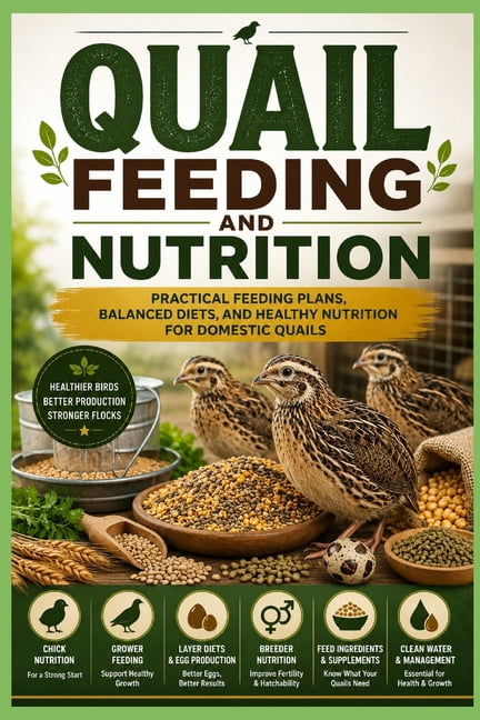 Backyard Quail Mastery Quail Feeding and Nutrition: Practical Feeding ...