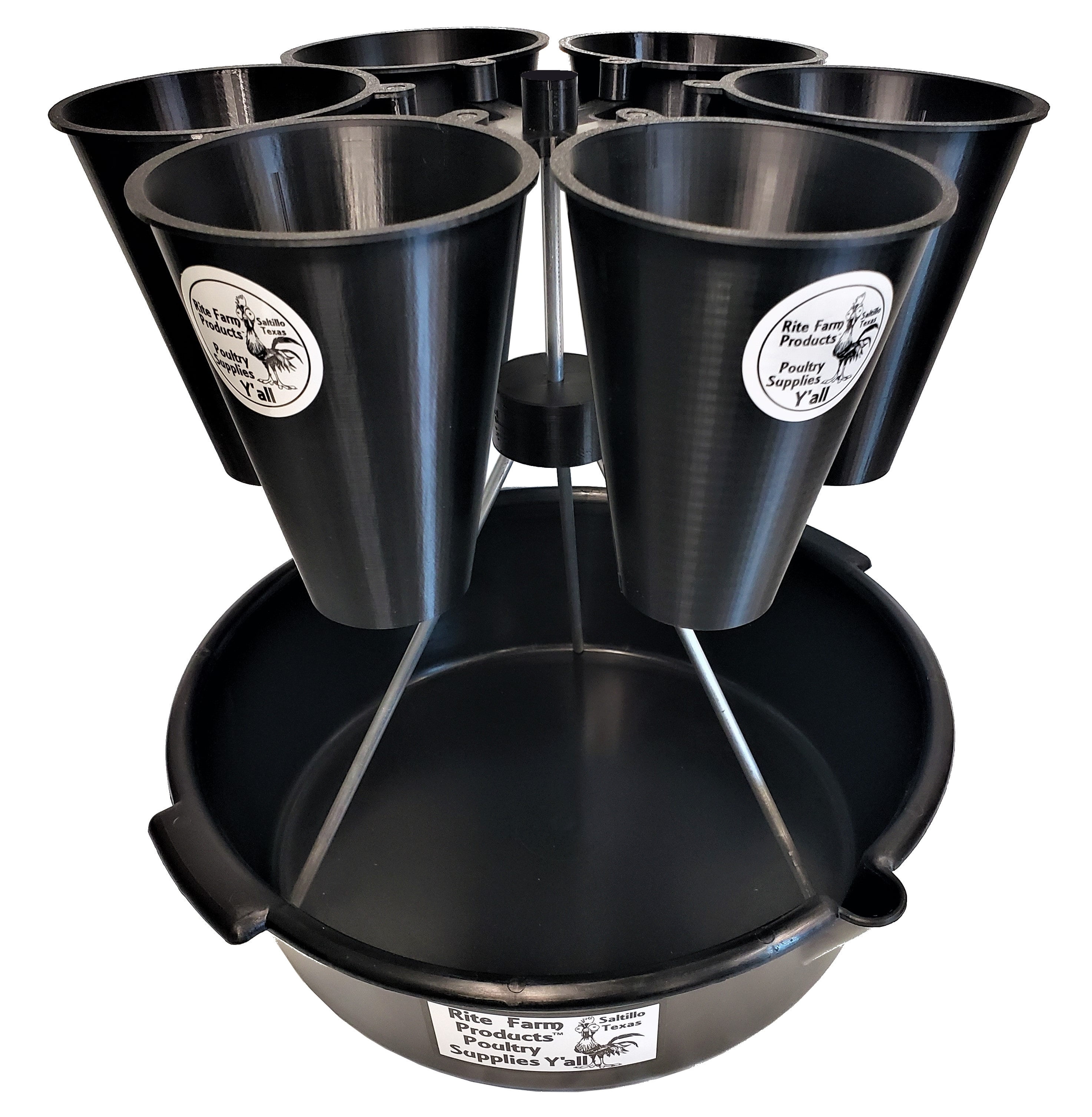 Quail Restraining 6 Cone Rotary Processing Station, Kill Cone Rotating ...