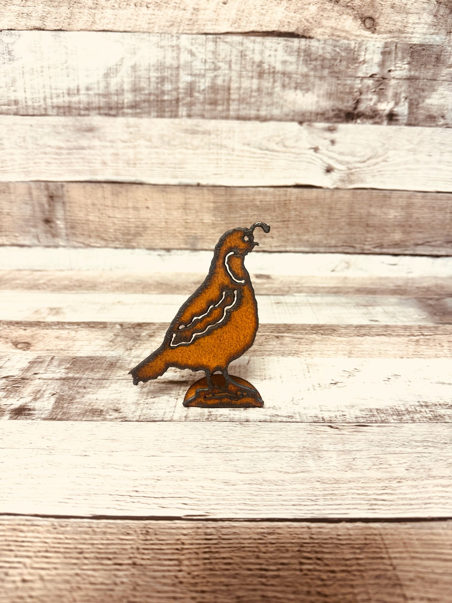 Quail Standing Doodad Desert Statue Figurine - Walmart.com