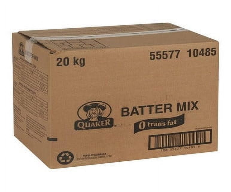 Quaker Batter Mix Bulk Food Service 20 KG/44lbs - Walmart.com