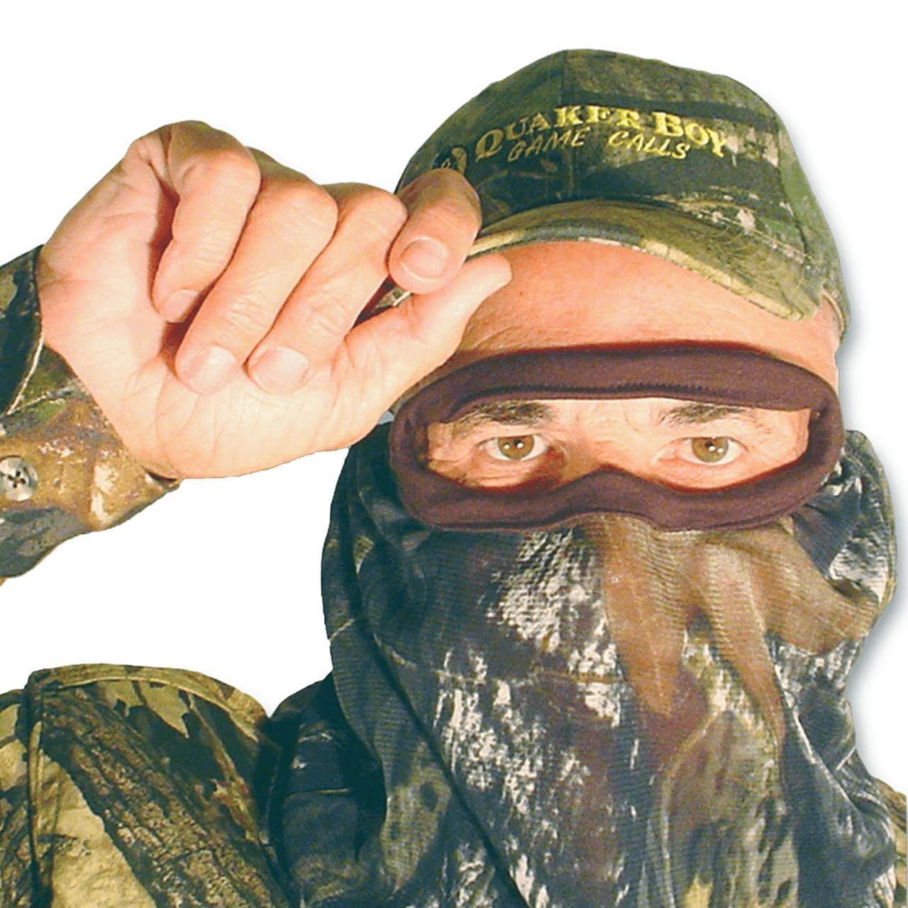 Quaker Boy Bandito Elite 3/4 Concealment Facemask with Moldable Wire ...