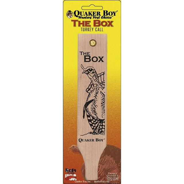 Quaker Boy The Box Compact Box Call for Turkey - Walmart.com
