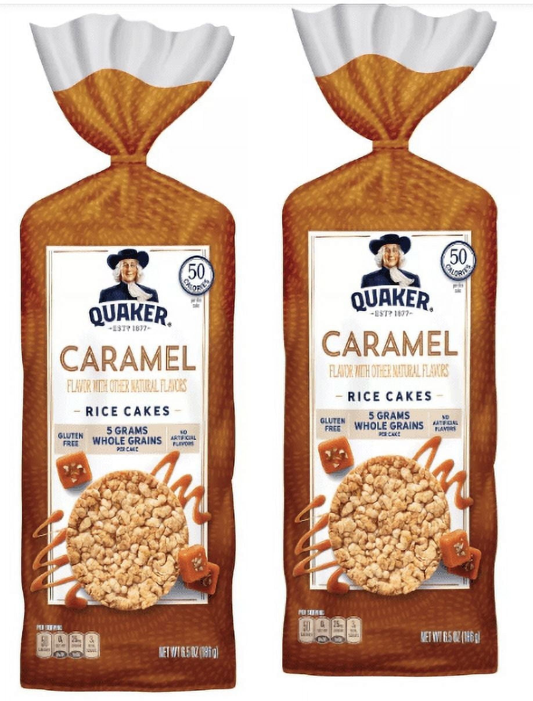 Quaker Caramel Corn Gluten Free Rice Cakes - 6.5oz paack of 2 - Walmart.com