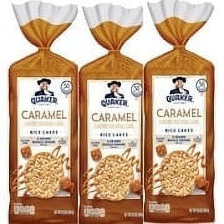 Quaker Caramel Corn Gluten Free Rice Cakes - 6.5oz paack of 3 - Walmart.com