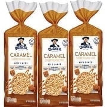 Quaker Caramel Corn Gluten Free Rice Cakes - 6.5oz paack of 3 - Walmart.com