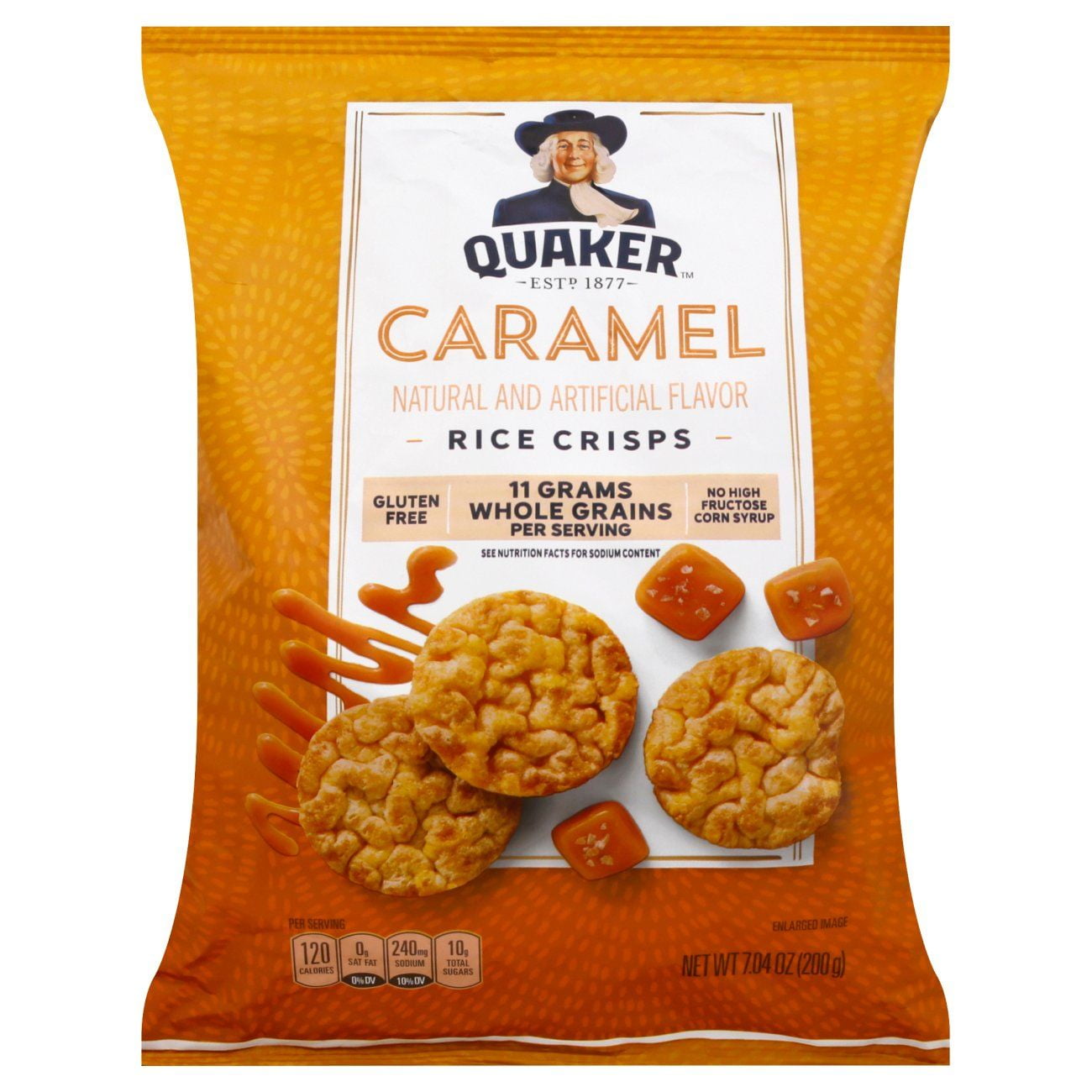 Quaker Caramel Rice Crisps - 7.04 oz - Walmart.com