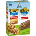 Quaker Chewy Granola Bars, MMF7 Chewy & Dipps 4 Flavor Variety Pack, 58 ...