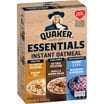 Quaker Instant Oatmeal, Original Assorted Packets, Value Pack, 12.1 Oz ...