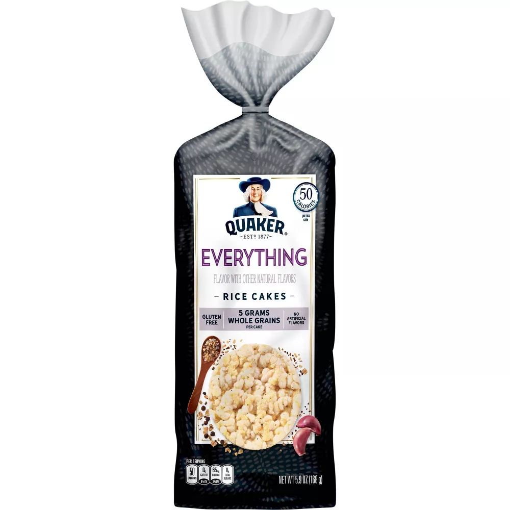 Quaker Everything Gluten Free Rice Cakes - 5.9oz Low calorie rice cakes ...