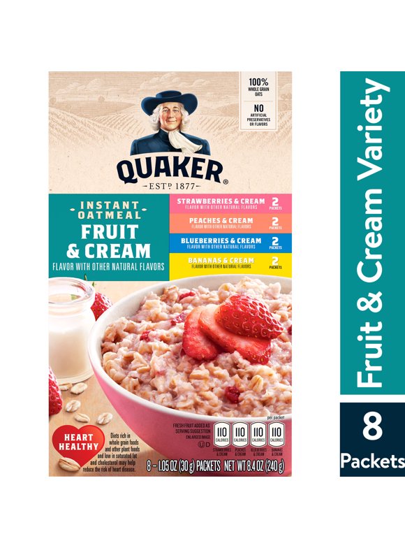 Instant Oatmeal Packets in Oatmeal & Grits - Walmart.com