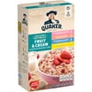 Quaker Instant Oatmeal Fruit Fusion Variety Pack, 32 Packets - Walmart.com