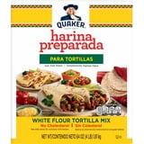 Quaker White Flour Tortilla Mix, 4 Pound Bag, Ready to Cook, Just Add ...