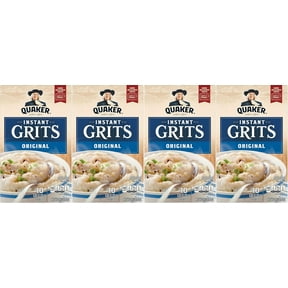 Quaker Instant Grits Value Pack, Original Flavor, Ready in Minutes, 22 ...