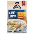 Quaker Instant Grits Variety Box 4 Flavors 9.8 oz Shelf Stable ...