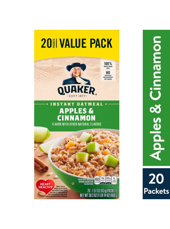 Quaker Value Packs in Oatmeal - Walmart.com