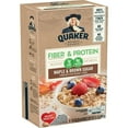 Quaker, Fiber & Protein Instant Oatmeal, Maple & Brown Sugar, 1.51 oz ...